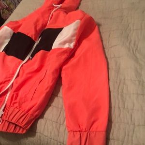Rue21 | Jackets & Coats | Hot Pink Neon Pink Sweat Jacket | Poshmark
